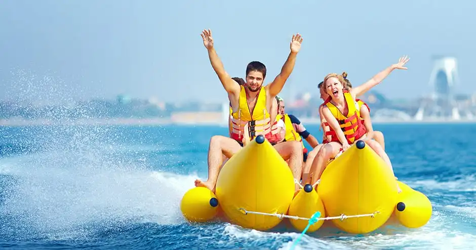 Gulf Shores Banana Boat Rides | Southern Rose Dolphin Cruises